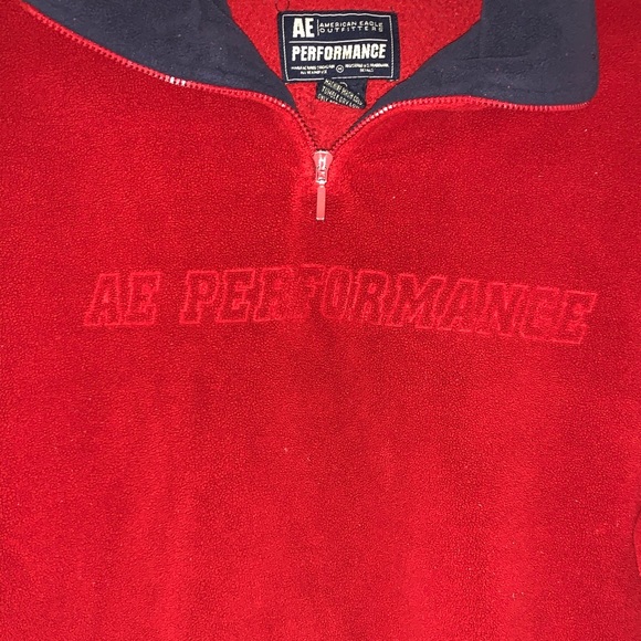 American Eagle Outfitters | Tops | Ae Performance 4 Zip Fleece Pullover ...